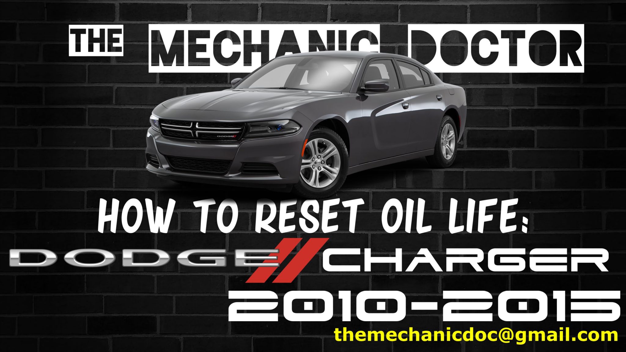 How To Reset Oil Life Dodge Charger 2010 2011 2012 2013 2014 2015 