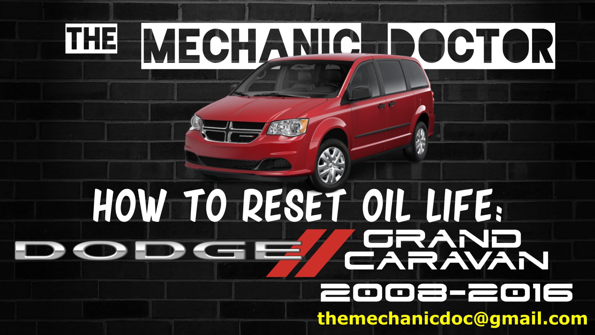 How To Reset Oil Life Dodge Grand Caravan 2008 2009 2010 2011 2012